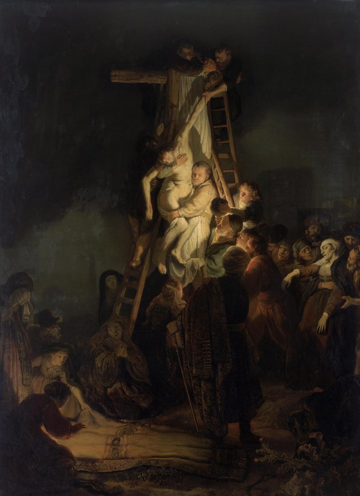 Descent from the Cross by Workshop of Rembrandt